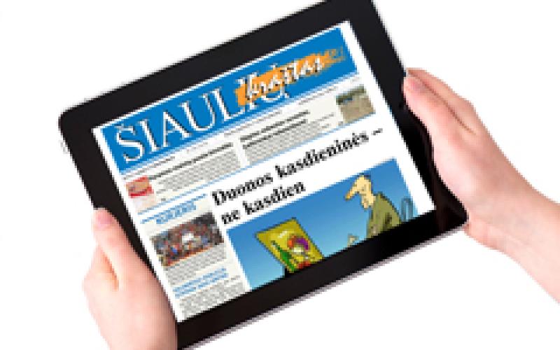 „Šiaulių krašto“ prenumeratoriams — elektroninis laikraštis | Šiaulių ...