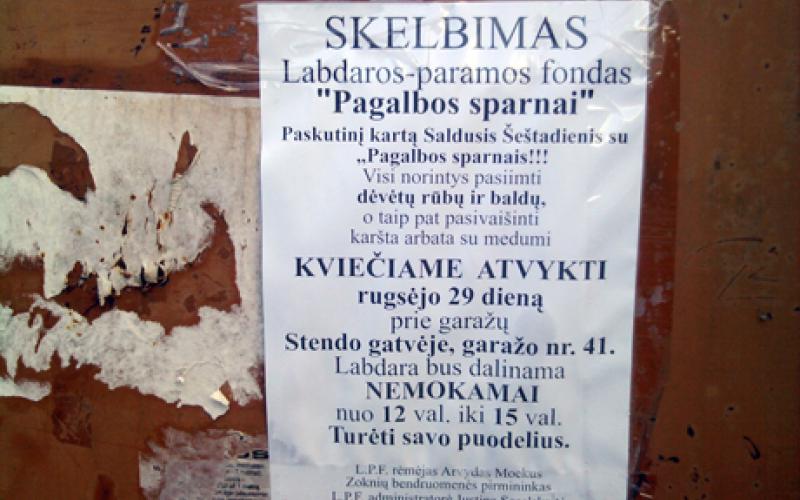Labdara prie garažų su politiko pavarde | Šiaulių kraštas