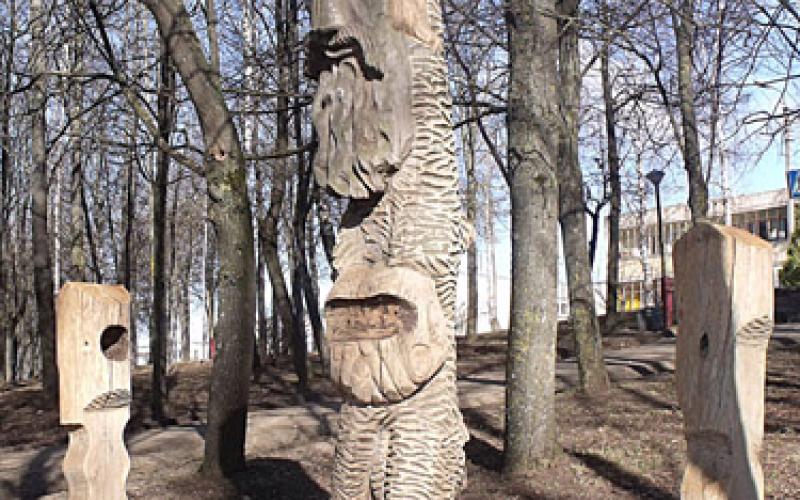 Atgis Pakruojo parko skulptūros | Šiaulių kraštas
