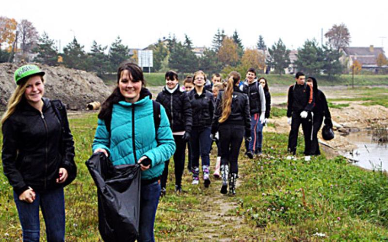 Devintokai tvarkė Ventos pakrantes | Šiaulių kraštas