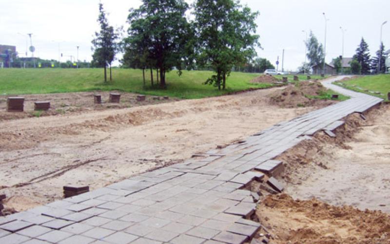 Rengiamas naujas pėsčiųjų takas | Šiaulių kraštas
