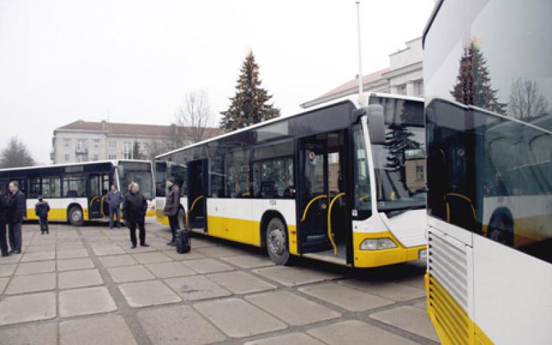 Šiaulių gatvėmis riedės iš latvių pirkti autobusai | Šiaulių kraštas