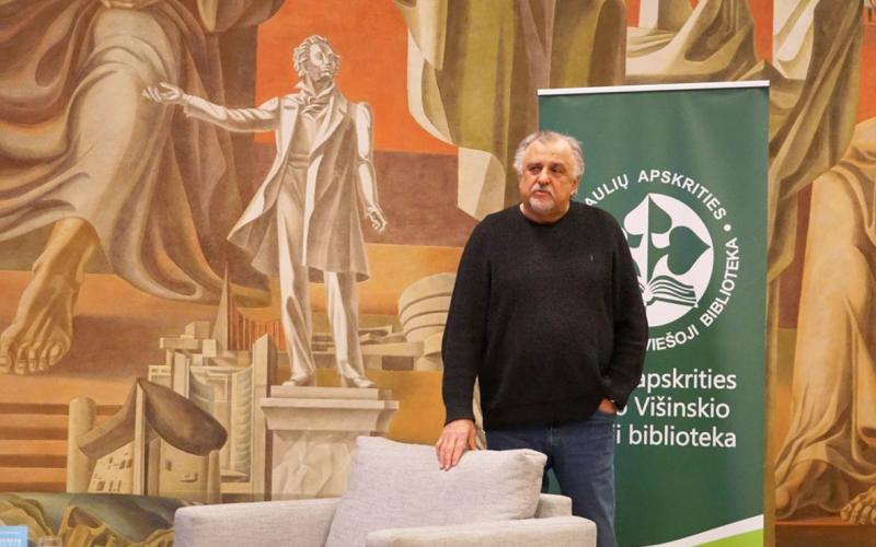 Knygą pristatė aktorius, režisierius Kęstutis Macijauskas | Šiaulių kraštas