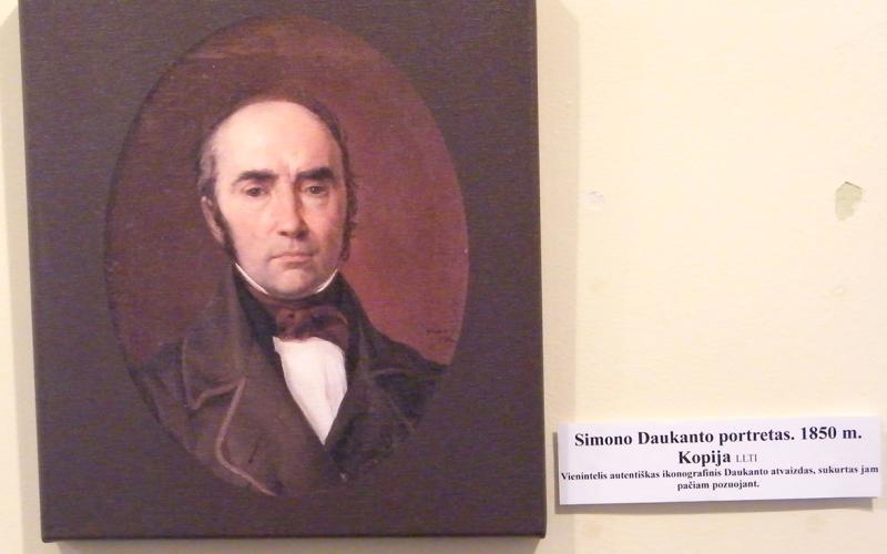 Vienintelį išlikusį Simono Daukanto portretą nutapė pakražantiškis ...