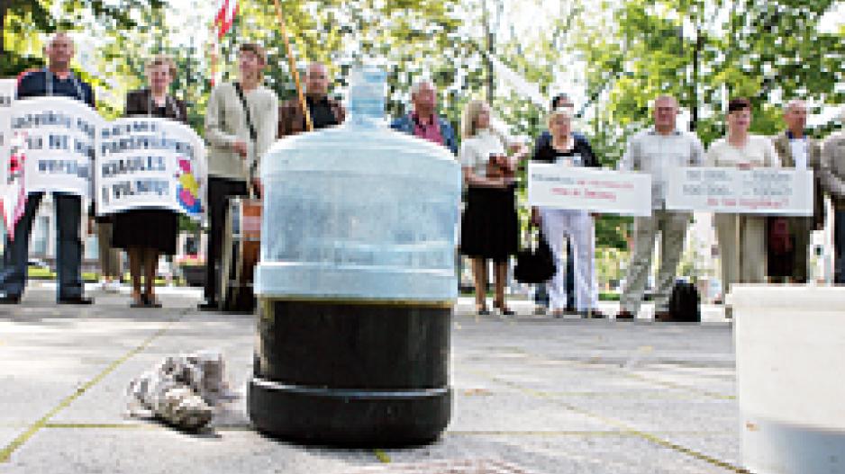 Srutų "bambalis" prie Vyriausybės | Šiaulių kraštas